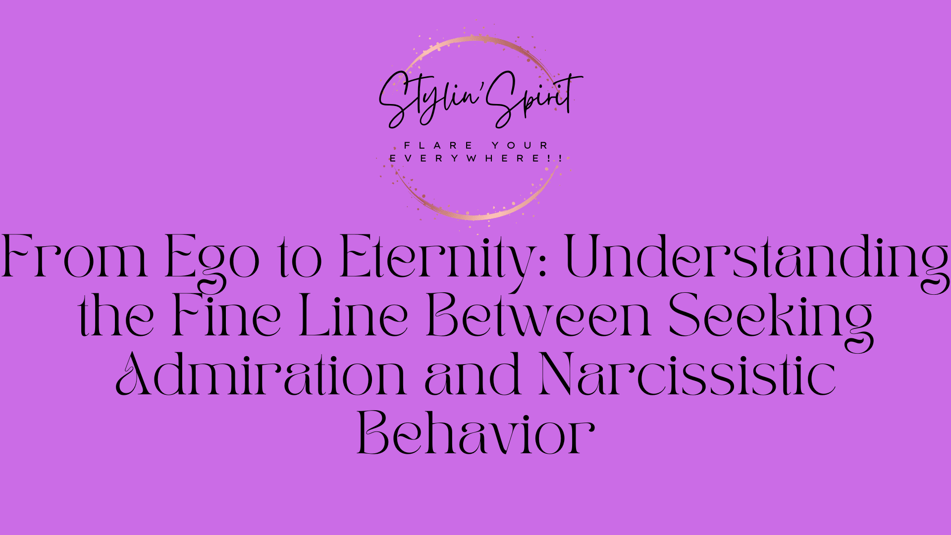 Understanding the Fine Line Between Seeking Admiration and Narcissistic ...